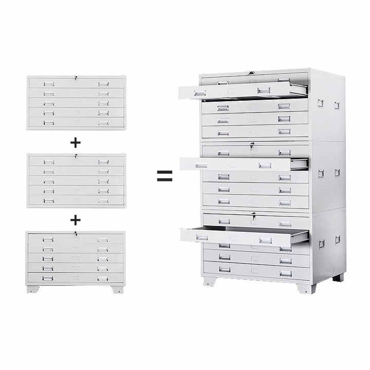 Drawer A4 Paper A1 Size Drawings A3 Size Iron Index Card Storage ...