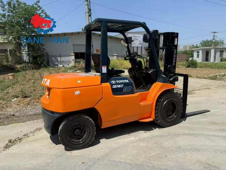Used Toyota 5Ton Automatic Forklift High Quality Second Hand Forklifts for Sale| Alibaba.com