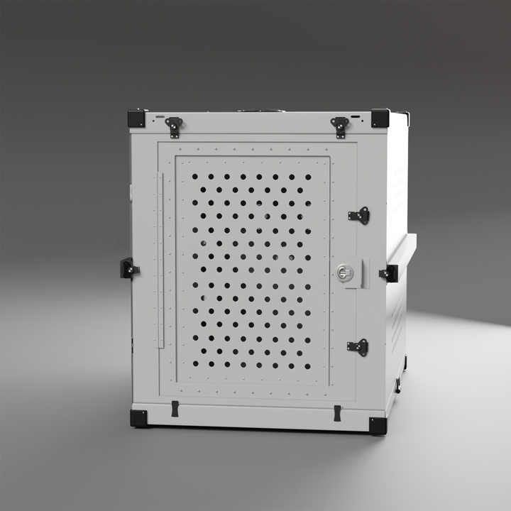 Aluminum Crate - Foldable, Secure, and Durable Pet Crate