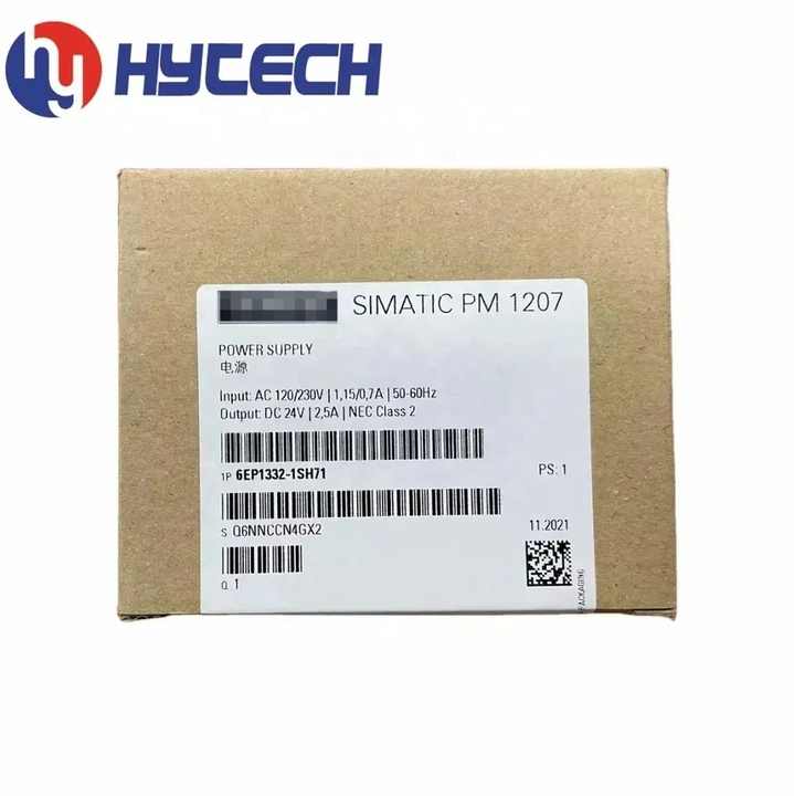 HYTECH PLC SIMATIC S7-1200 Input:120/230V AC Output:DC 24V/2.5A ...