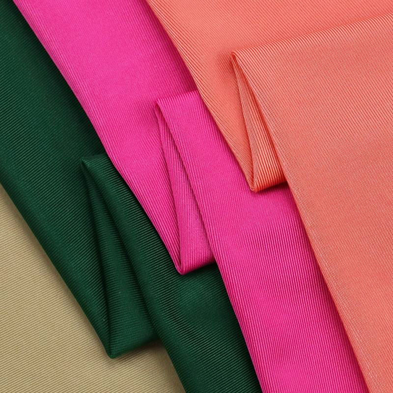 Polyester Semi-glossy Elastic Fabric Breathable Quick-drying Skin ...