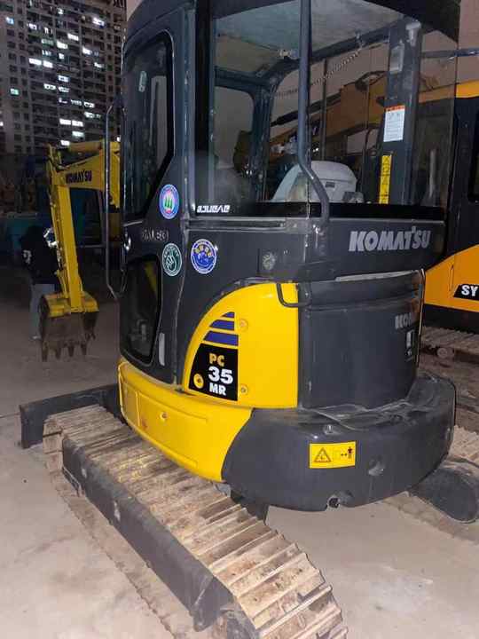 Used komatsu Pc35 Micro Japanese Excavator Second Hand Machine Used Excavator 3.5ton komatsu ...