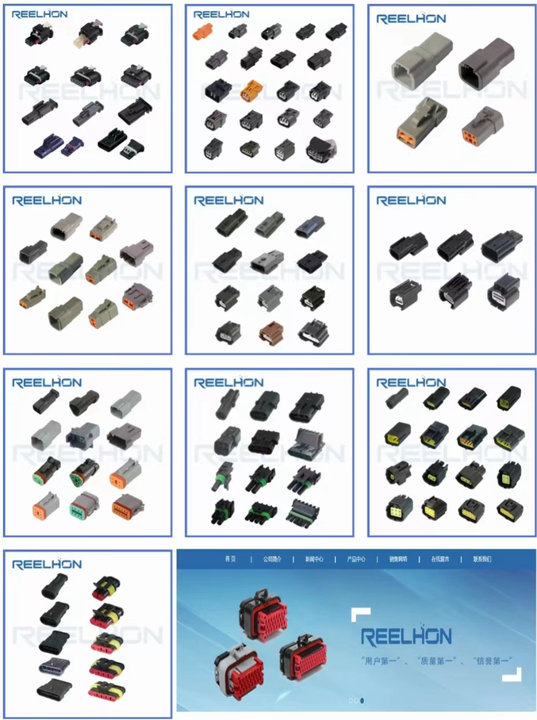 Delphi自动连接器8针，男/女性别型号1518201-1518207等效于32006-A22至D22| Alibaba.com
