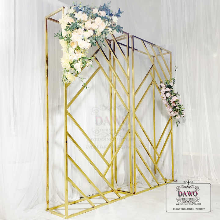 Stainless Steel Backdrop - Perfect for Wedding Party Decorations