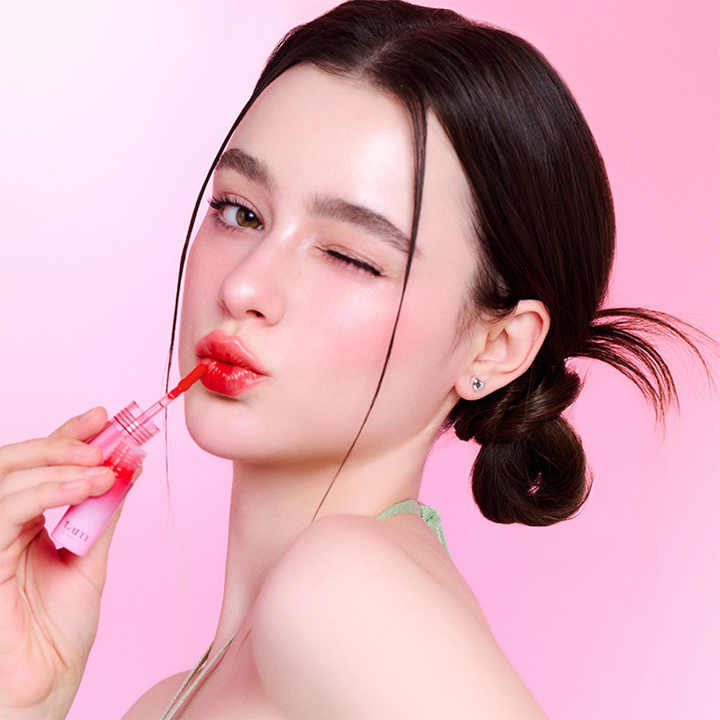 [Tam Beauty] The Jelly Plumping Lip Tint 06 The Lychee Infused with the ...