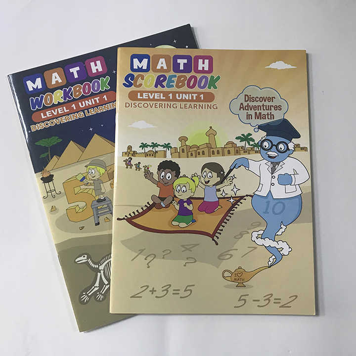 Custom Math Exercise Book for Preschool Kids - Yuan Cai Printing