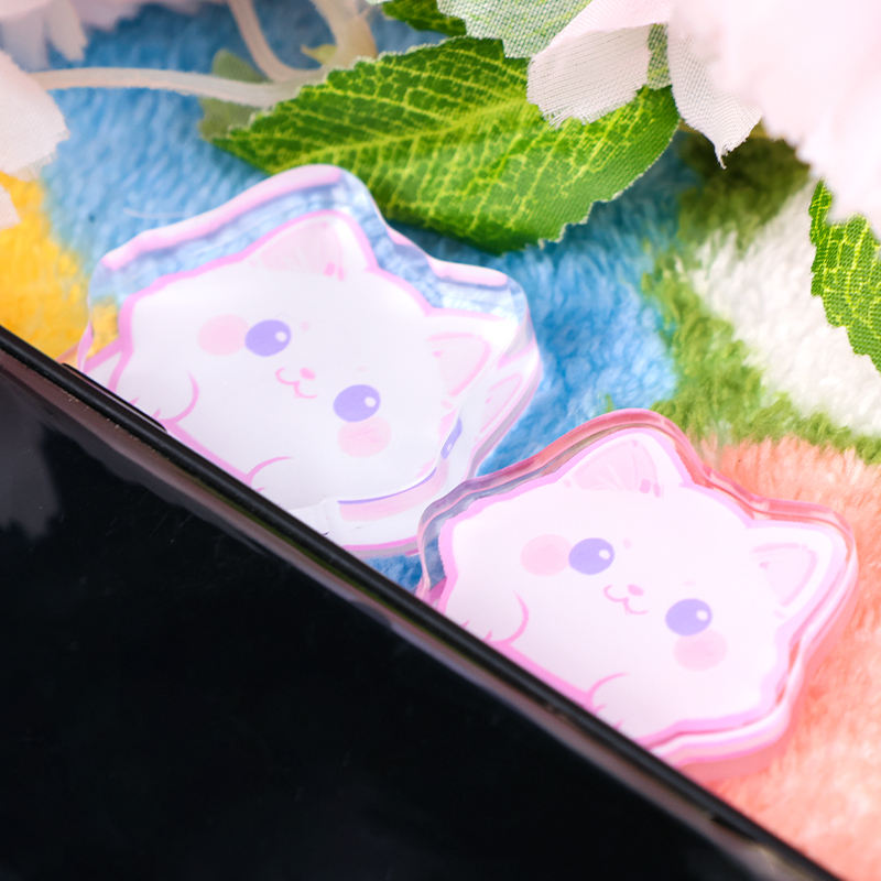 Custom Design Acrylic Phone Hippers - Cute Anime Charms