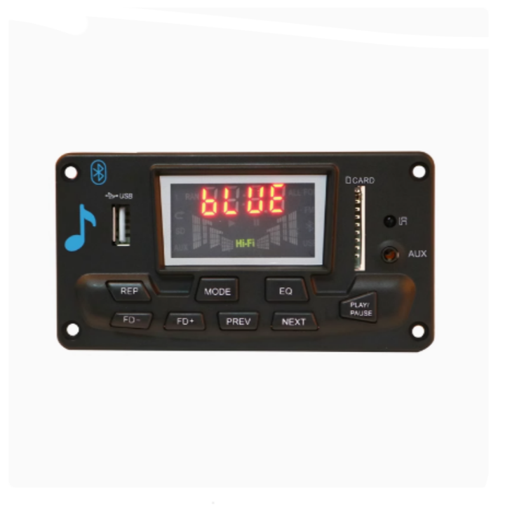 Wireless Lossless APE Decoder EQ Adjust /FM Spectrum Display Audio FM ...