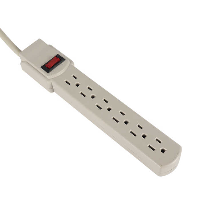 Ecuador México Us 4-6 AC Outlets Extension Plug and Socket Surge ...