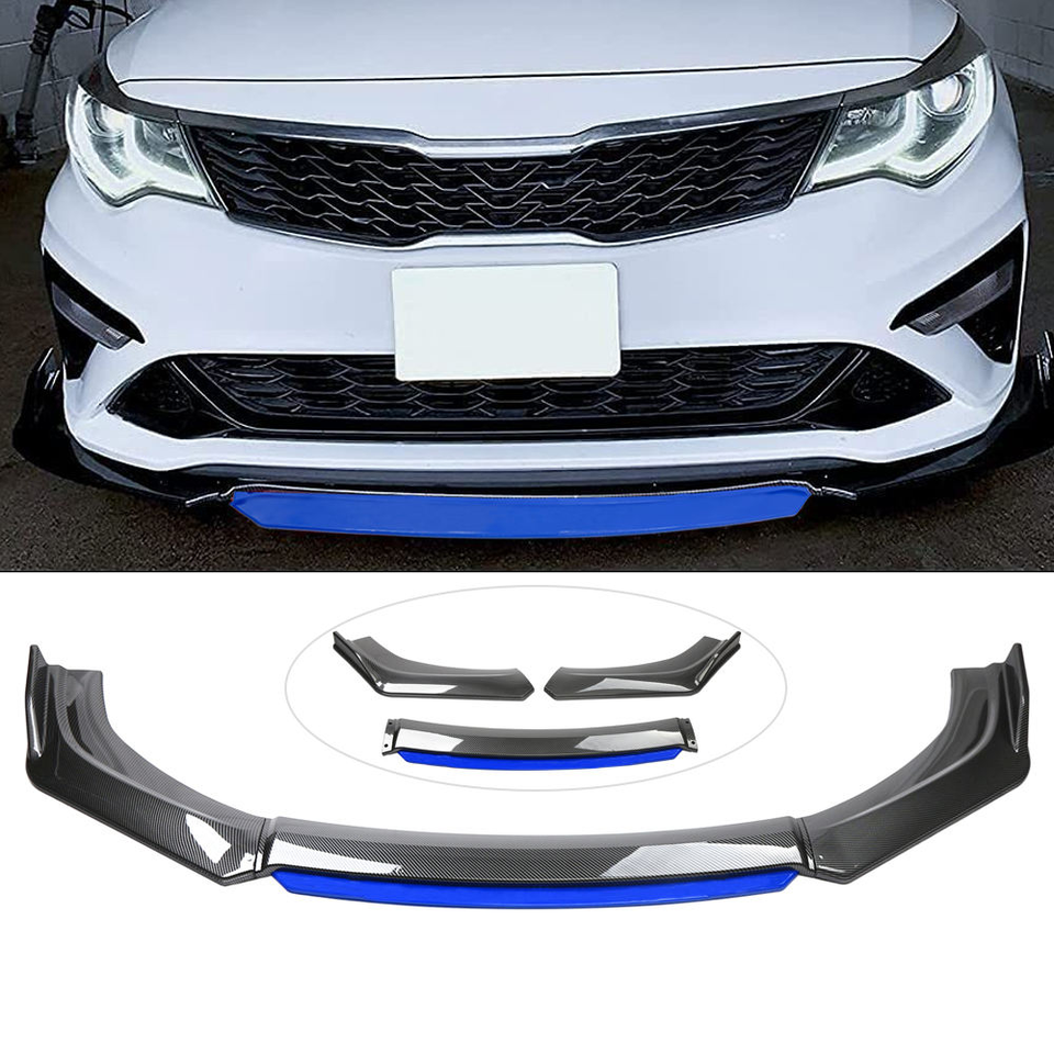 Car Body Kit Protector Universal Spoiler Diffuser Car Front Bumper ...