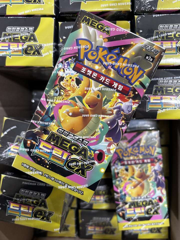 Pokemon Card MEGA Mega Dream EX m2a Booster Box Expansion Pack Korean ...