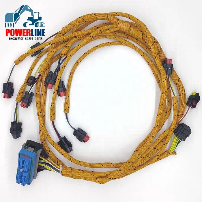 Original Excavator 320D 323D Engine Wiring Harness 296-4617