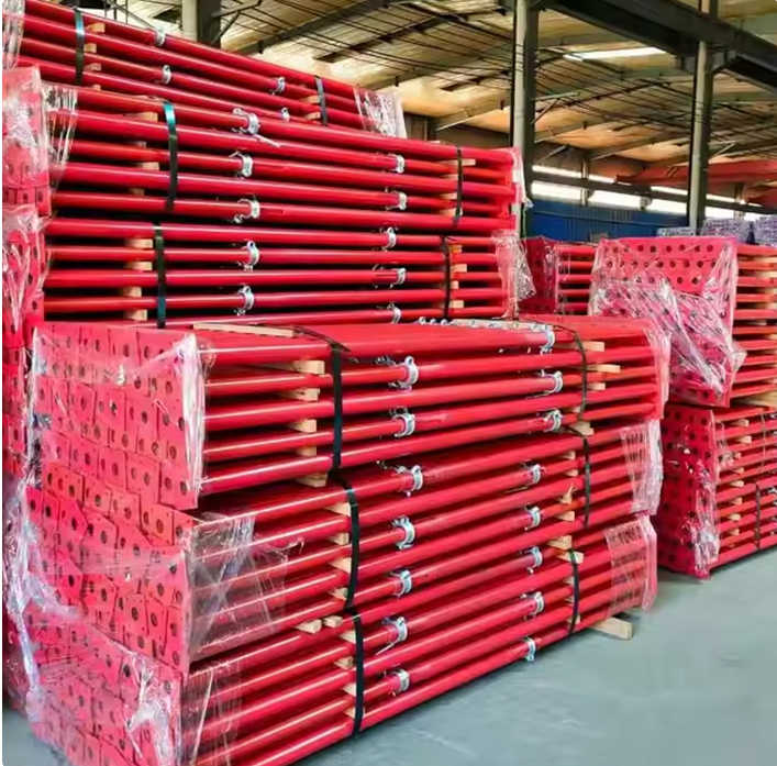 Q235 Steel Industrial Formwork Adjustable Telescopic Jacks Steel ...