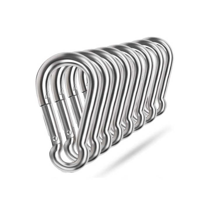 Stainless Steel Spring Hook Clip High Quality Stable Carabiner Snap ...