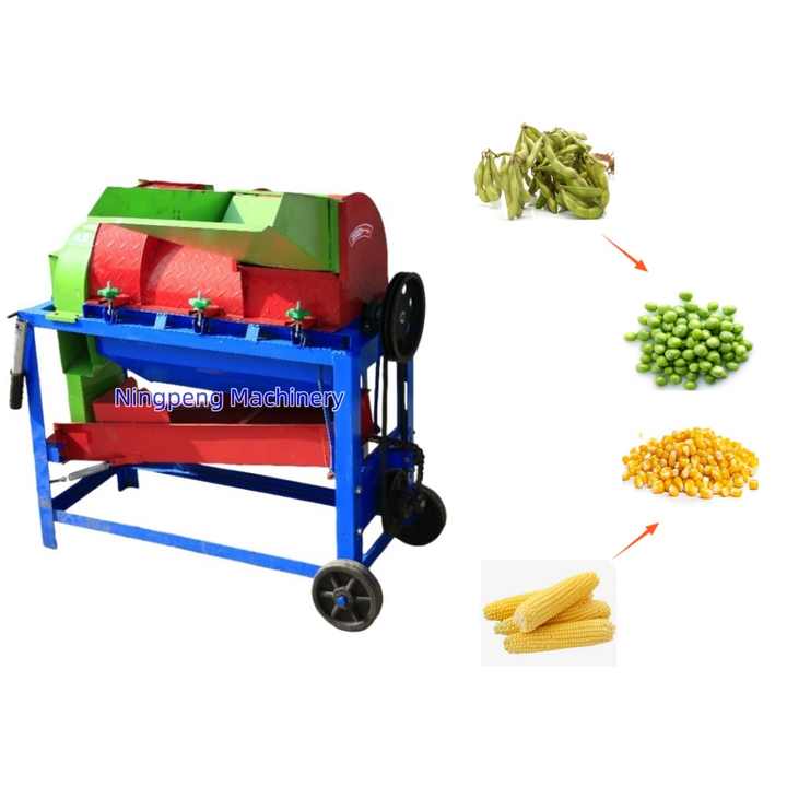NP Brand Sorghum Thresher Wheat Threshing Machine Small Maize Sheller ...