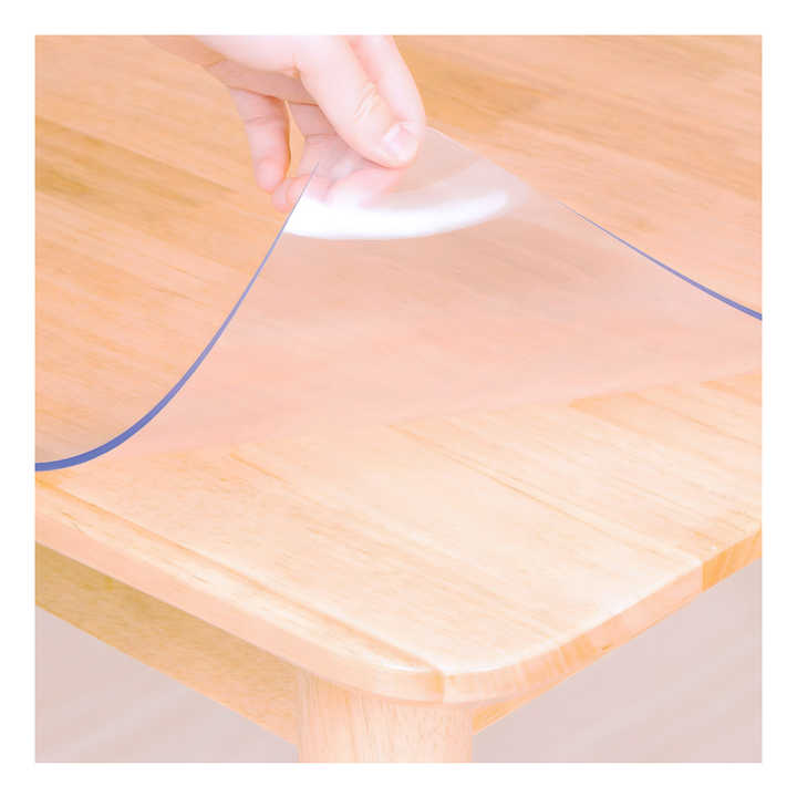 Custom Size Transparent PVC Table Cloth Roll Durable Water-Resistant ...