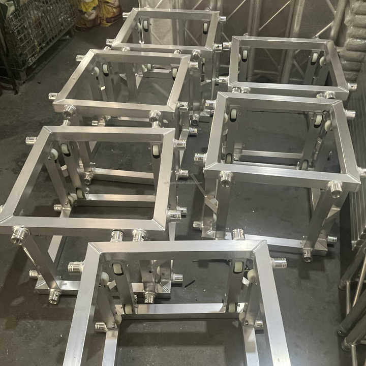 Aluminum Sleeve Block Spigot Truss Lifting System Accessories 500x500mm ...
