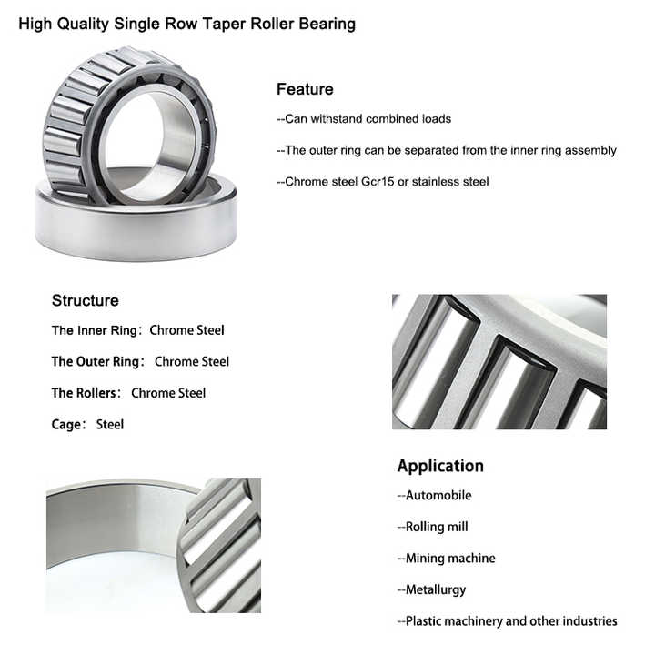 Best Sale Roller Bearing 33111 for Automobile Axle Differential Taper ...