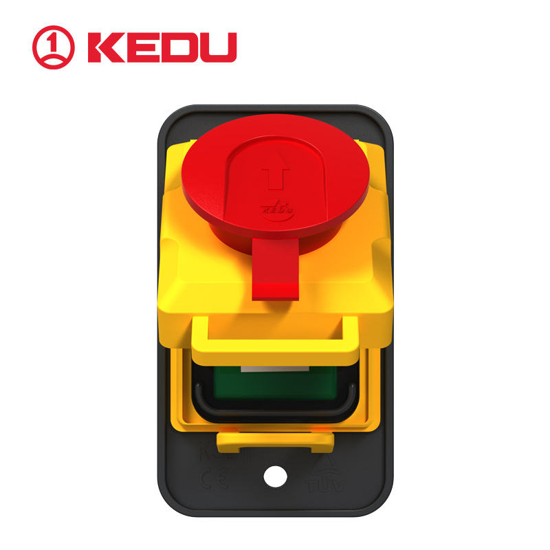 KEDU KJD11 Waterproof Emergency Stop Button - Reliable ON-Off Push ...