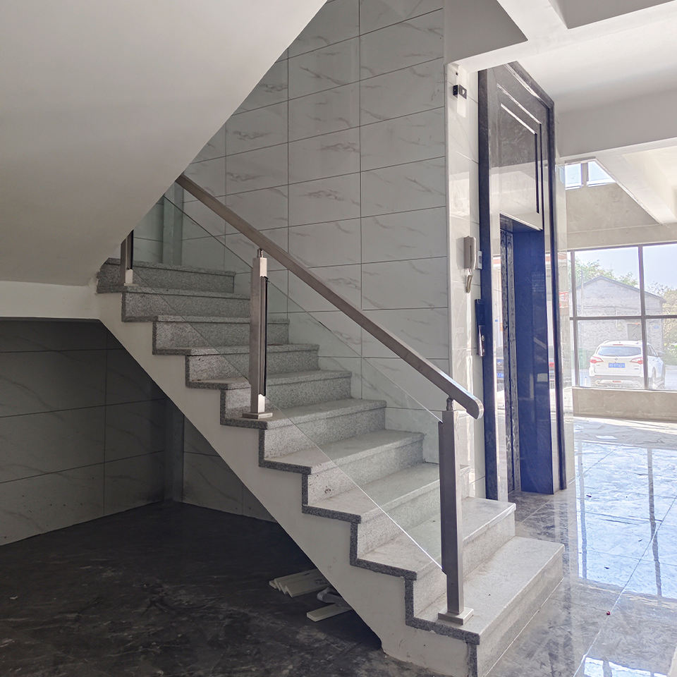 Minimalist Stainless Steel & PVC Profile Channel Glass Balustrade Stair ...