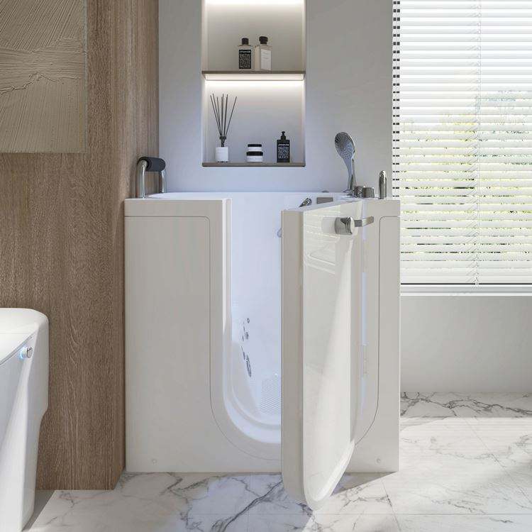 Zink UH0057 Freestanding Walk-In Door Modern Luxury Design Adults ...