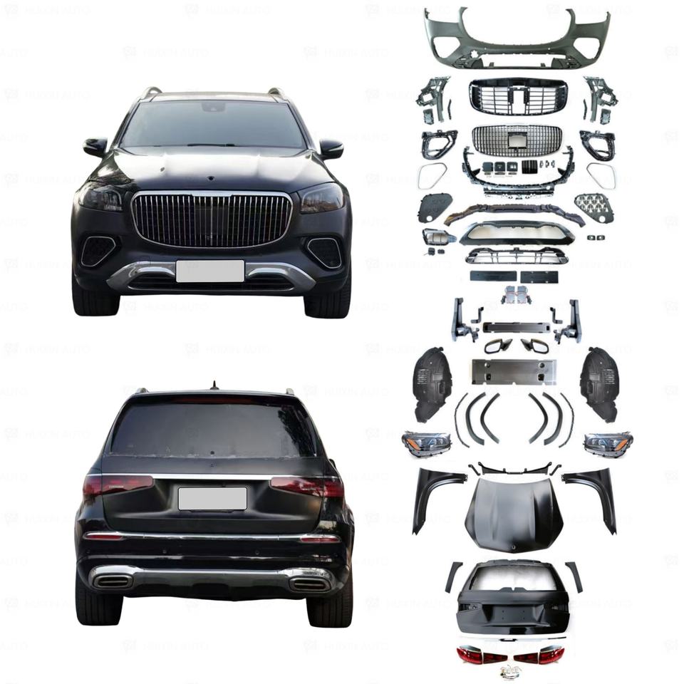 Automotive Facelift Bumpers Body Kit for Mercedes Benz GL Class X166 ...