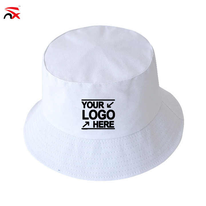 Wholesale Custom Logo Printing Embroidery Cotton Bucket Hat Wide Brim ...