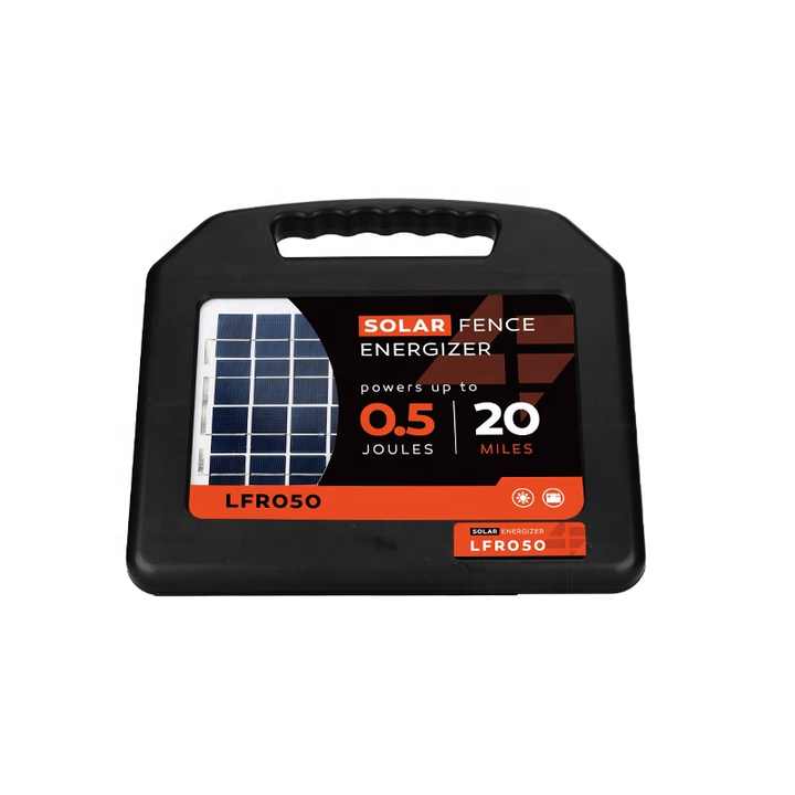 12V 20 Miles Fence Energizer Solar Powered Energizer Livestock Solar ...