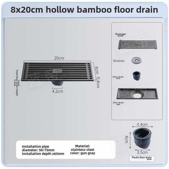 Floor Drain with Hidden Spy Camera for Shower Bathtub Stainless Steel ...