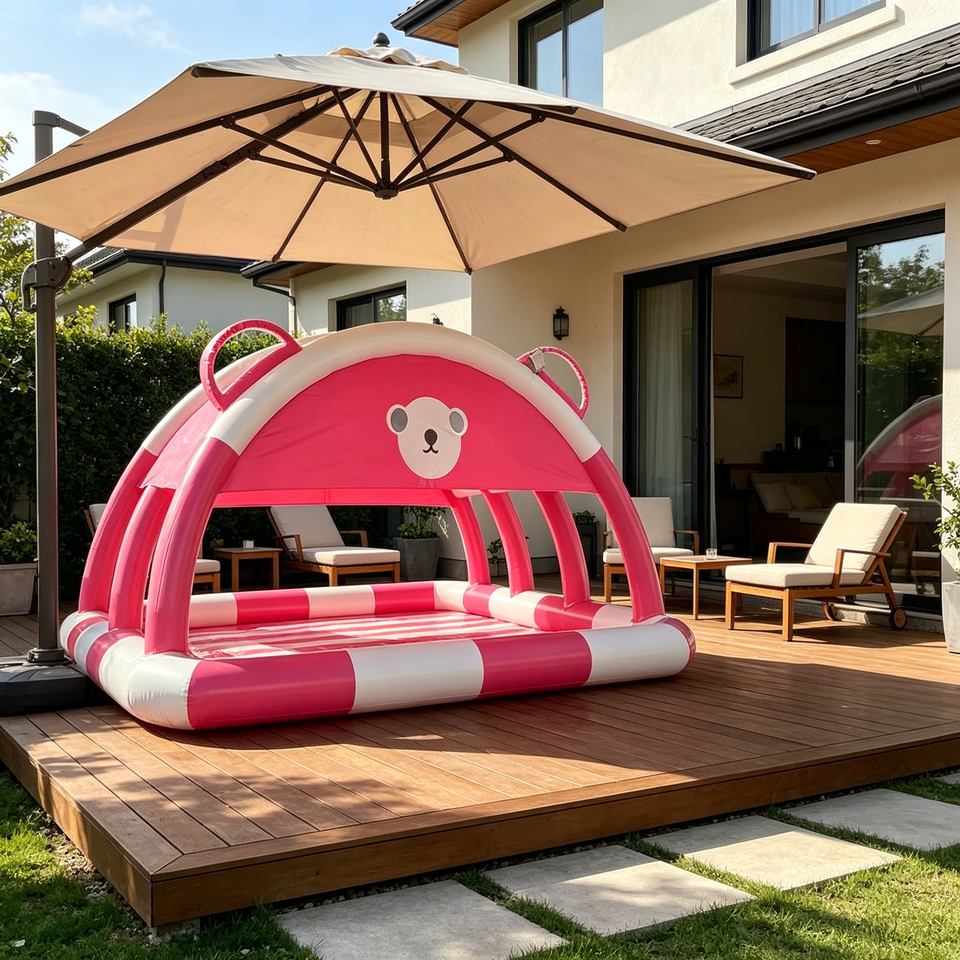 Eco Friendly Inflatable Family Swimming Pool Giant Inflatable Giant ...