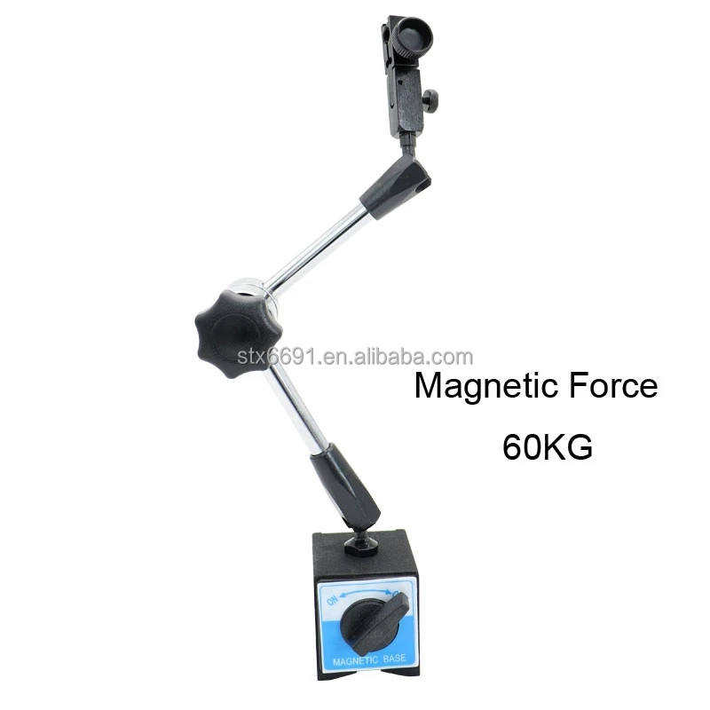 10mm 0.01mm Metric Dial Indicator Magnetic Base Bracket Fine Tuning ...