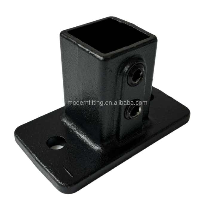 Adjustable Square Tube Connectors 40x40mm Galvanized Square Steel Pipe ...