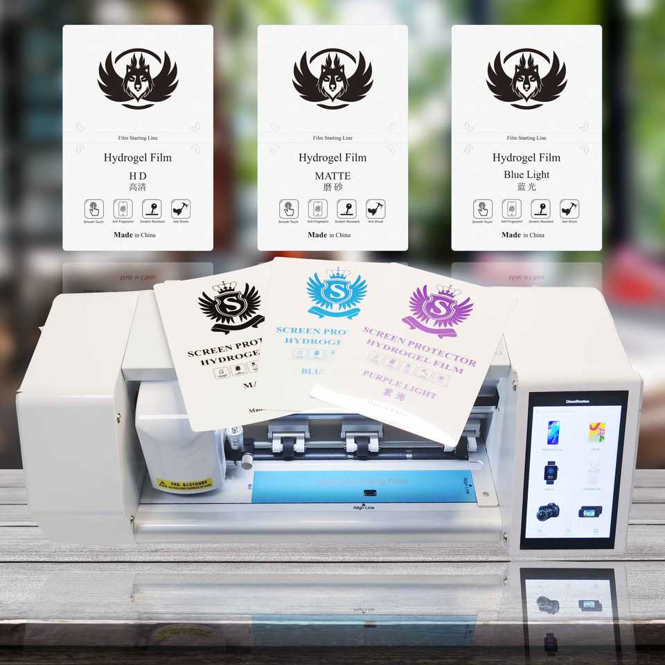 Cutter Cutting Machine for TPU Laminating Touch Guard Screen Protectors