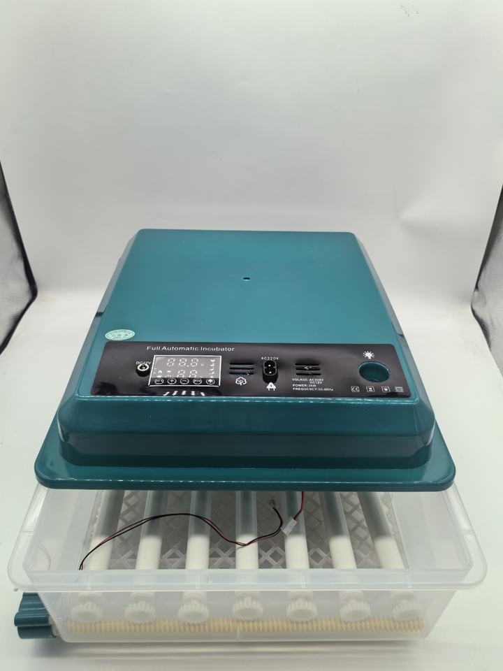 72-Egg Full-automatic Mini Incubator with 220V 98% Hatching Rate Dual ...