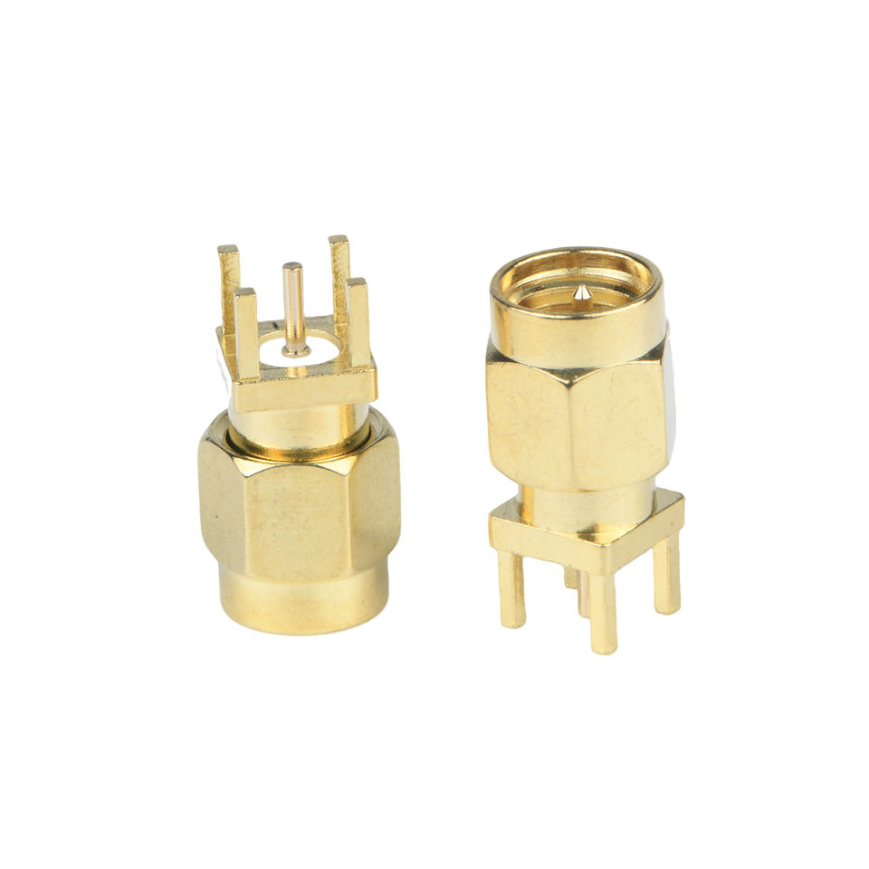 SMA-JE rf Coaxial Connector Sma-je Offset Pin Rf Coaxial Coax Connector ...