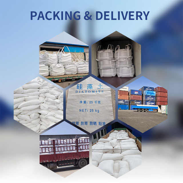 White Diatomite Powder Coating Diatomaceous Earth for Coatings Diatom ...