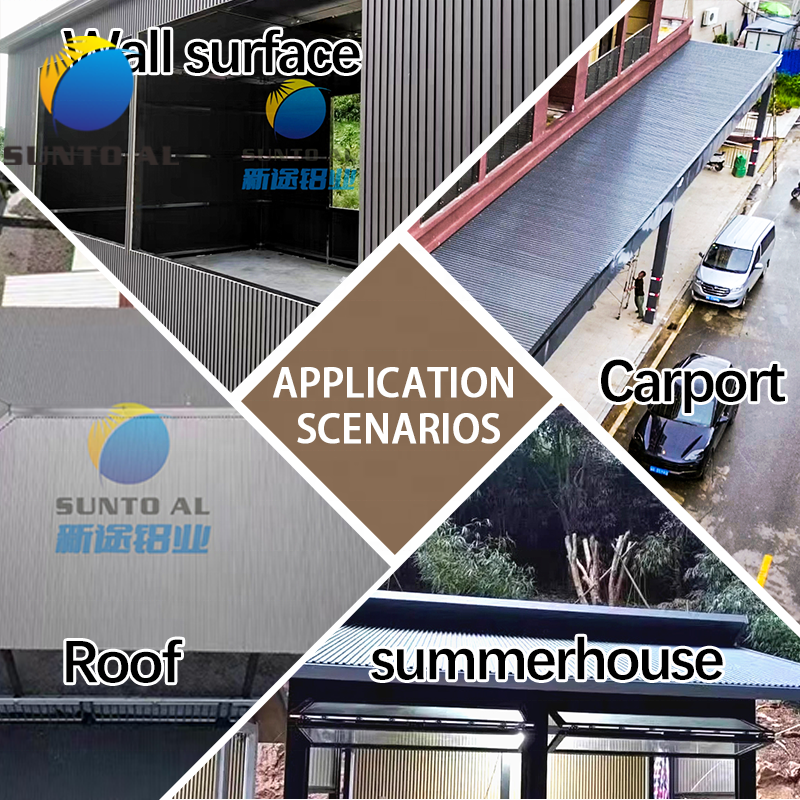 SUNTO Seismic Resistance Certified Radius Curved Insulated Aluminum ...