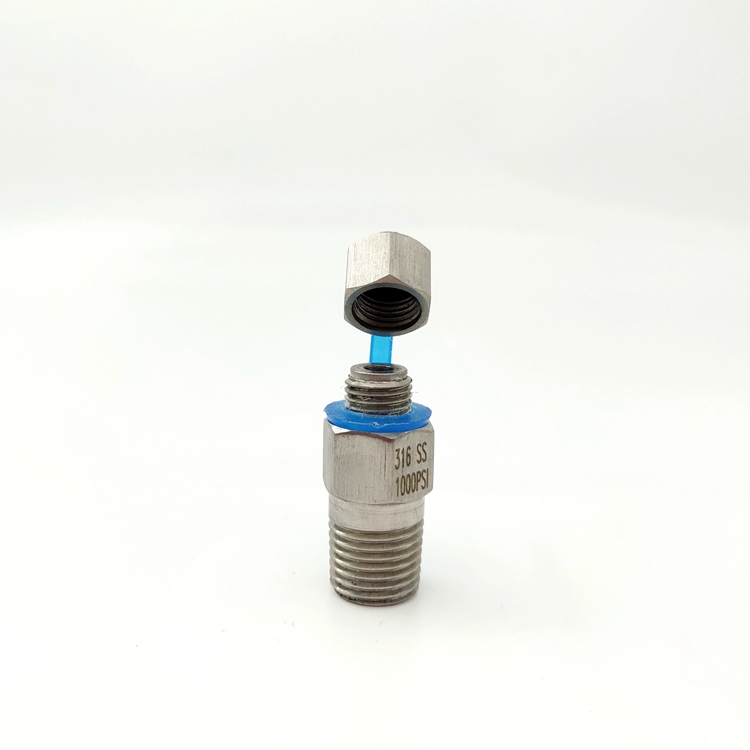 Stainless Steel Pressure Temperature Test Plug - HI-TEK