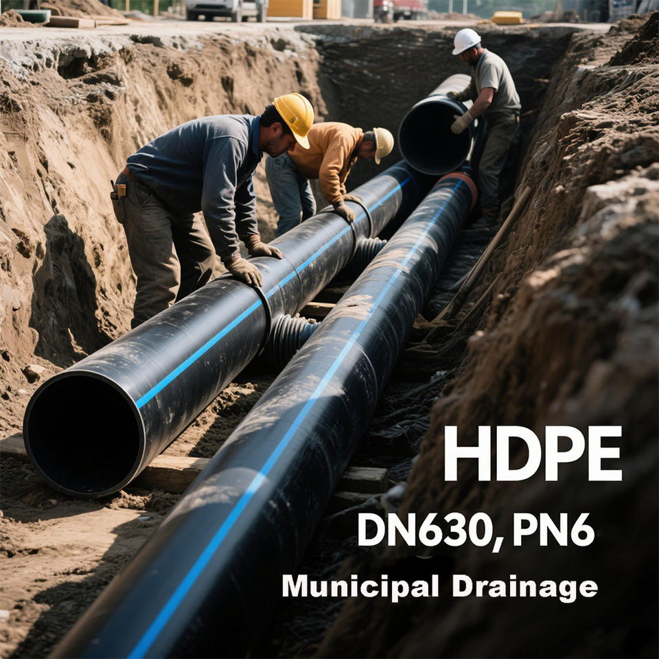 200mm Hypochlorite Sea Polypropylene Tubing HDPE Pipe for Fish Cage