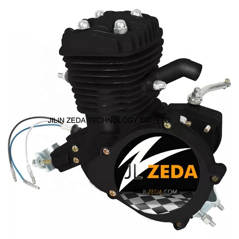 ZEDA-BT80 80cc Gas Powered Two Stroke Bike Motor Kit - Kick Start ...