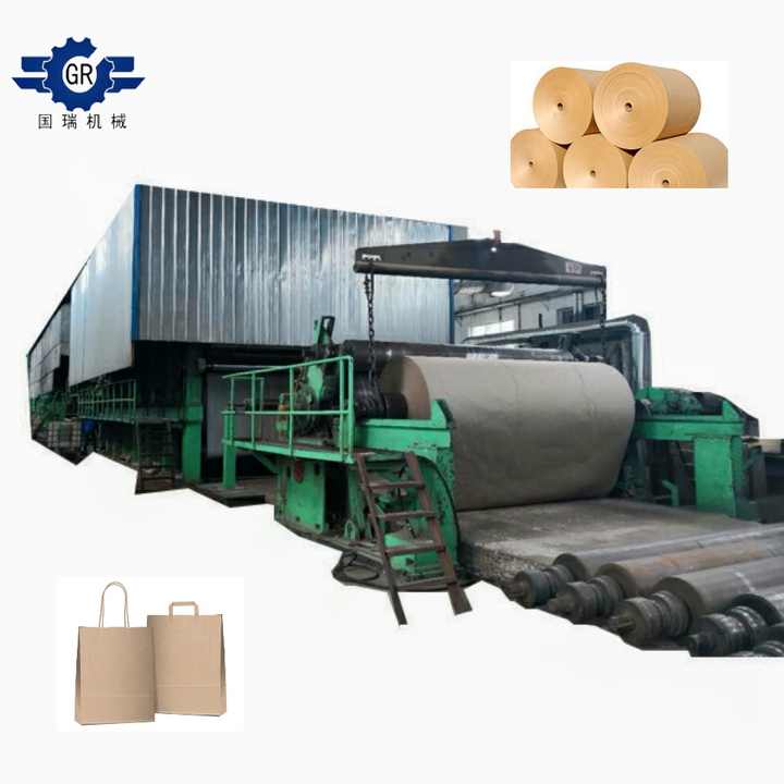 2400mm Mechanical Paper Making Equipment for Small Business Kraft Paper ...