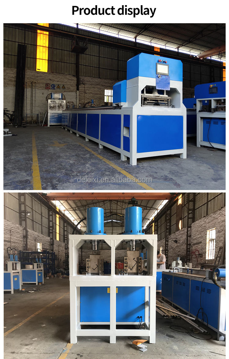 Hydraulic angle cutting machine 90 degree steel pipe drilling machine ...