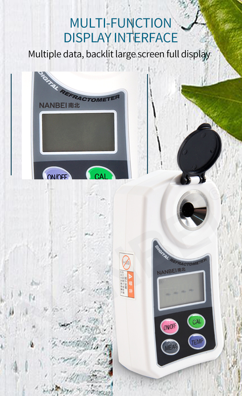 Thử Nghiệm Công Cụ Cầm Tay Di Động Tự Động Khúc Xạ Brix Saccharometer ...