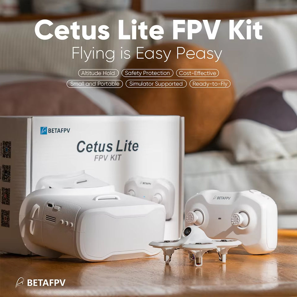 Original BETAFPV Cetus Lite FPV Kit Hot Sale 2 Speed Mode Simulator ...