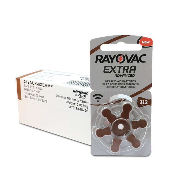 RAYOVAC EXTRA A13 Zinc Air Performance Hearing Aid Batteries for BTE ITE| Alibaba.com