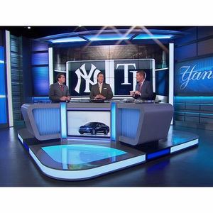 TV News Desks - Premium Broadcast Furniture for Sports Rooms