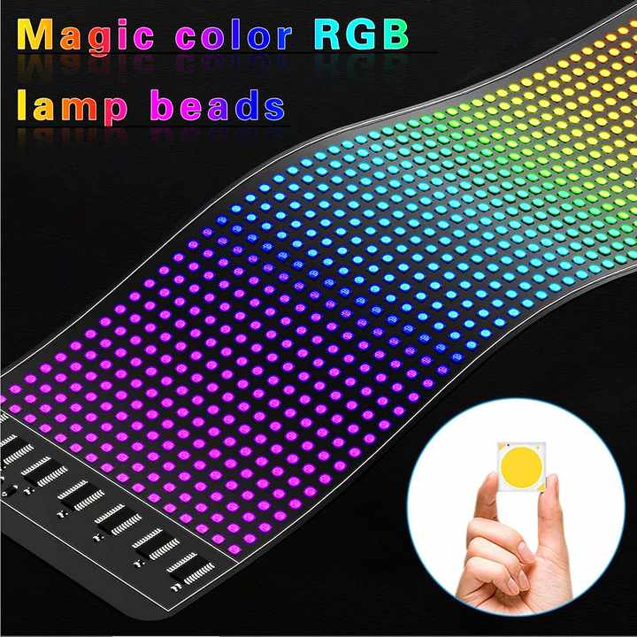 LOY New Product LED Car Sign USB Programmable LED matrix Panel ...
