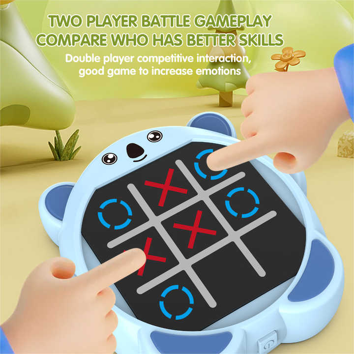 Electronic Cartoon Tic Tac Toe Board Multifunctional Children's ...