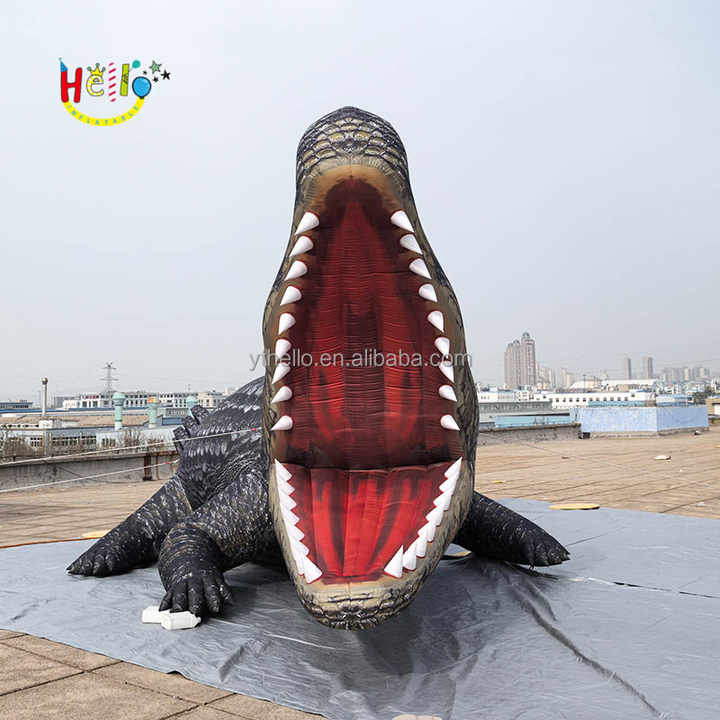 Giant Inflatable Crocodile Model Inflatable Alligator Animal for ...
