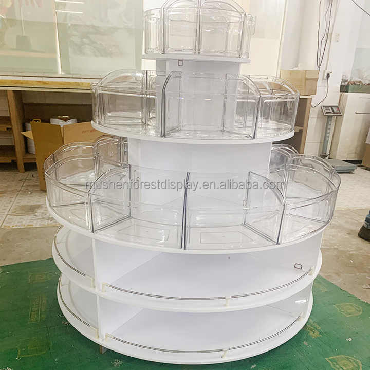 Shop Our Supermarket Island Display Shelf with PET Bins